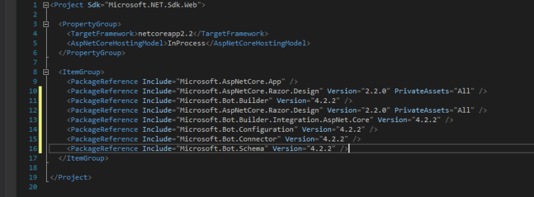 Create Azure Bot Service from Scratch using Empty Asp.Net Core | Haitham Shaddad Blog, Design ...