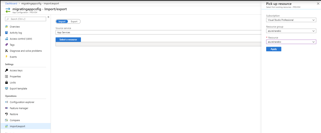 Migrate your asp.net settings to Azure App Configuration | Haitham Shaddad Blog, Design and ...